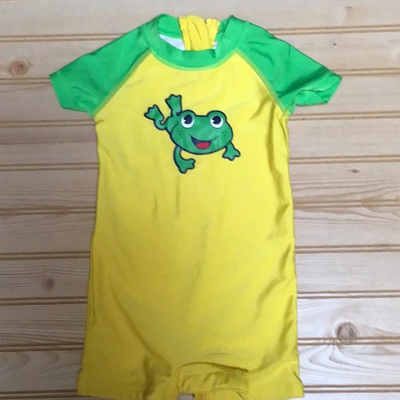 Wave Zone | Swim | Wave Zone One Piece Jumping Happy Frog Child Unisex ...